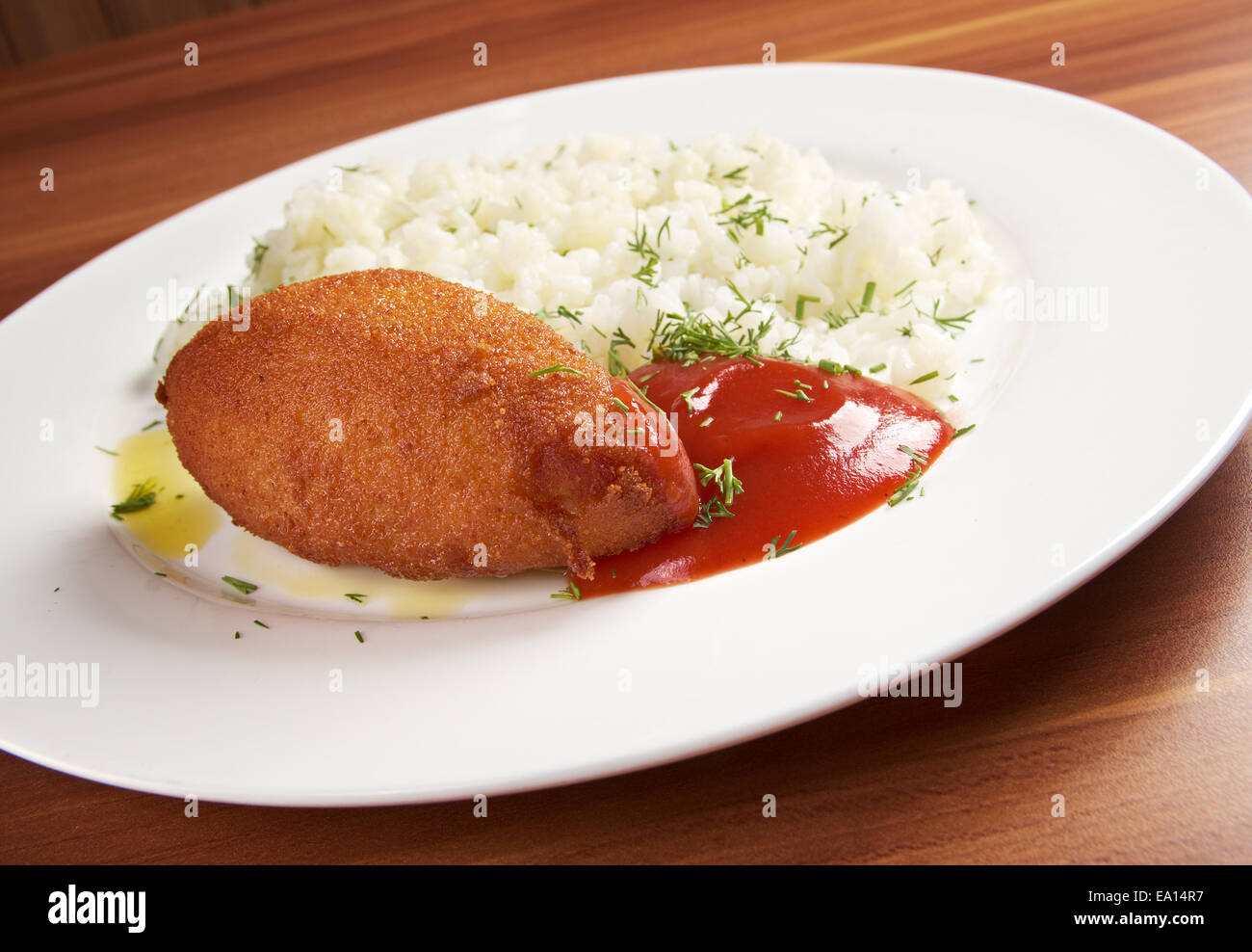 Chicken Kiev High Resolution Stock Photography and Images - Alamy