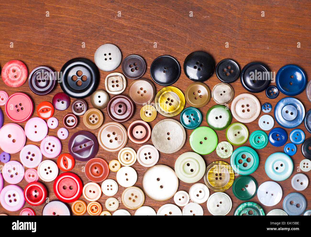 Colorful buttons as a rainbow background for design Stock Photo - Alamy
