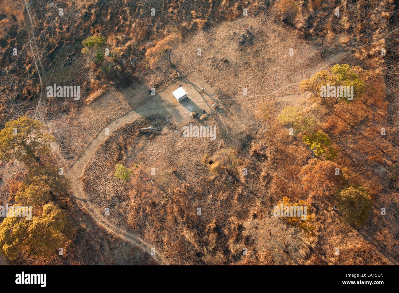 Aerial images of Zimbabwe's rural farmlands Stock Photo - Alamy
