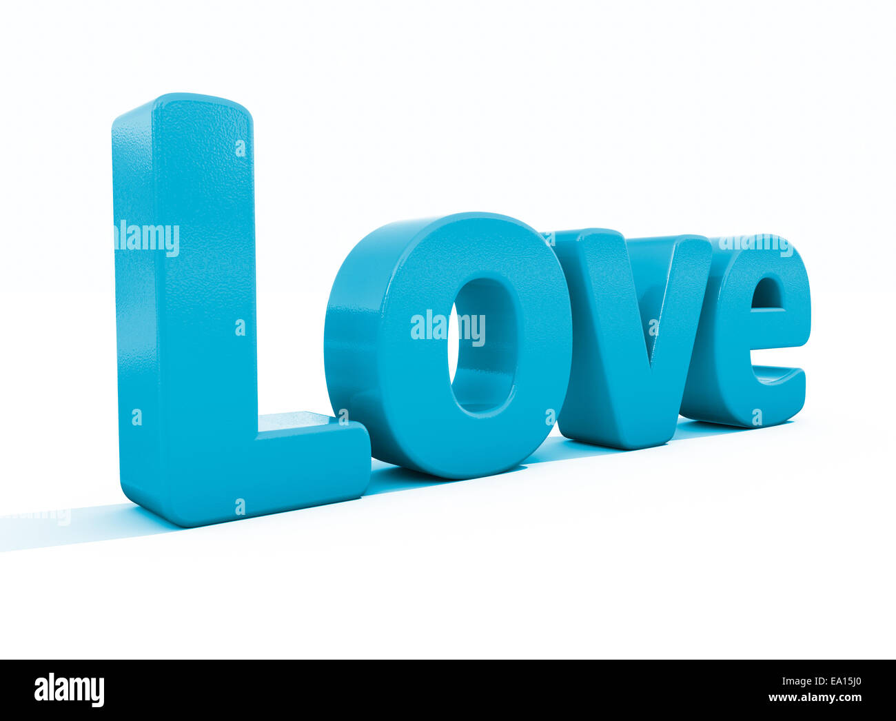 3d word love hi-res stock photography and images - Alamy