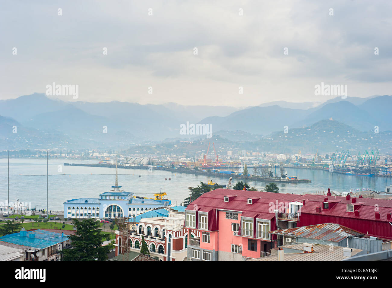 Batumi georgia port tanker hi-res stock photography and images - Alamy