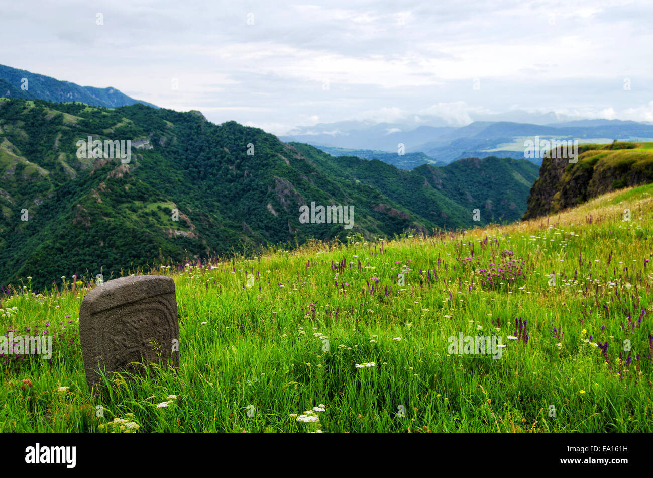 mountain spring in the mountains of Armenia Stock Photo - Alamy
