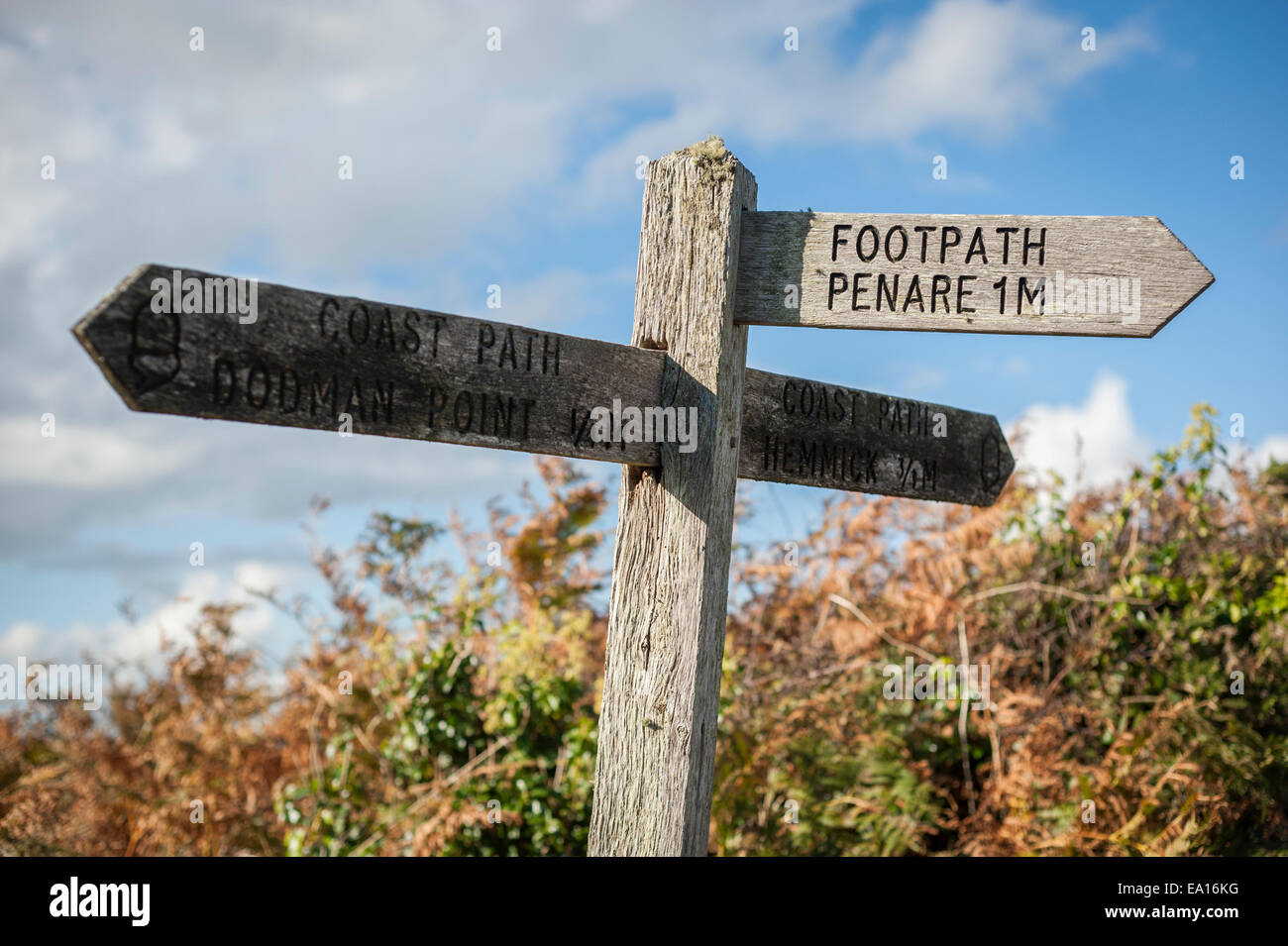 Dodman Point, Cornwall Stock Photo - Alamy