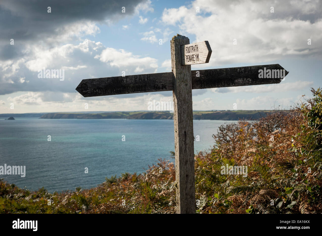 Dodman Point, Cornwall Stock Photo - Alamy