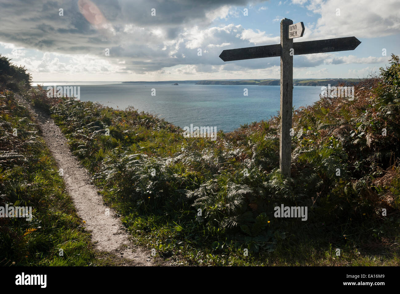 Dodman Point, Cornwall Stock Photo - Alamy