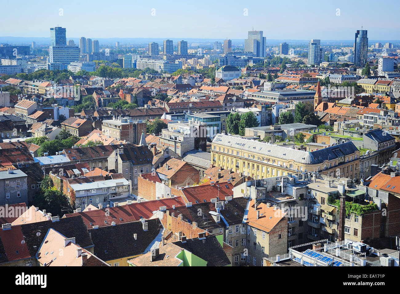 Zagreb skyline hi-res stock photography and images - Alamy