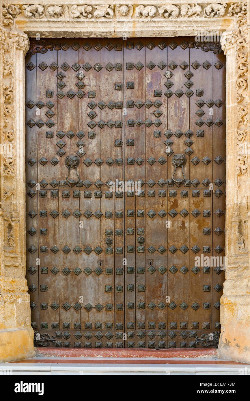 Ancient Door Stock Photo - Alamy