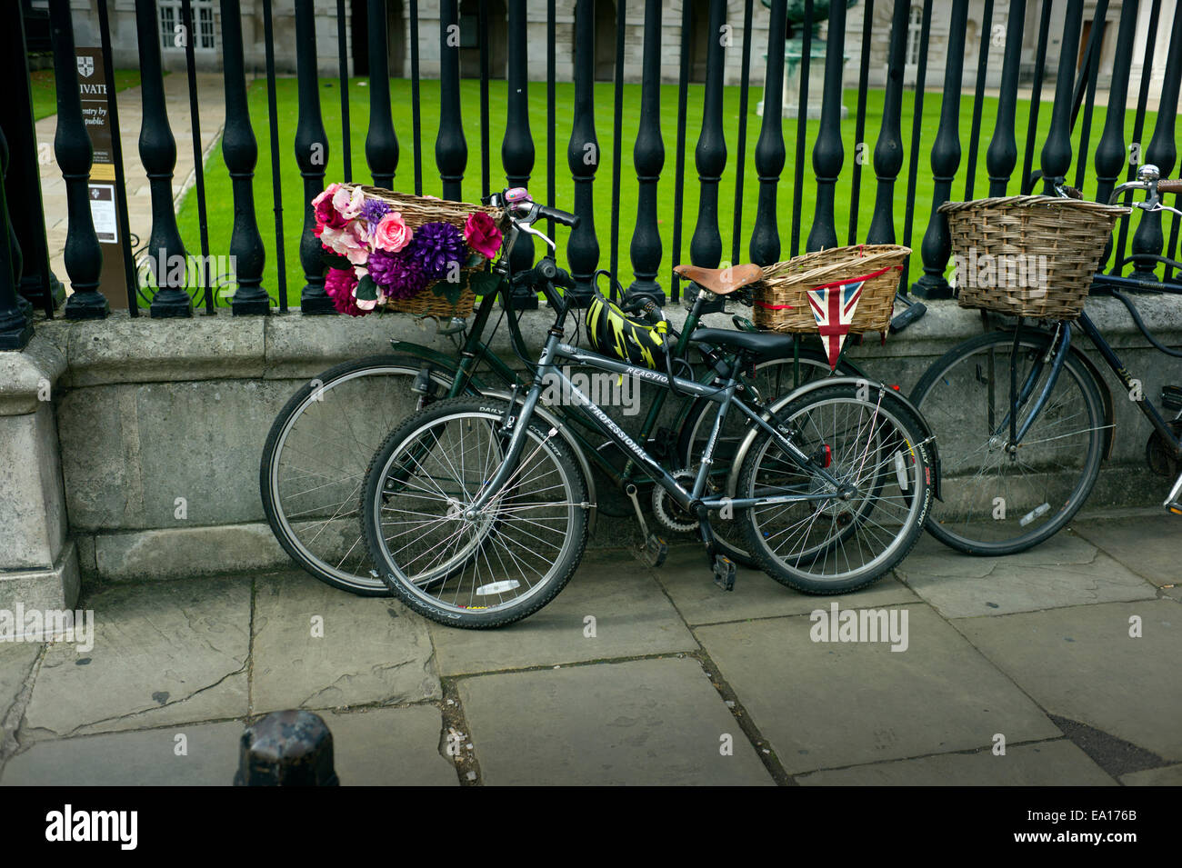 Cambridge Bikes, England, UK. Oct 2014 Stock Photo - Alamy