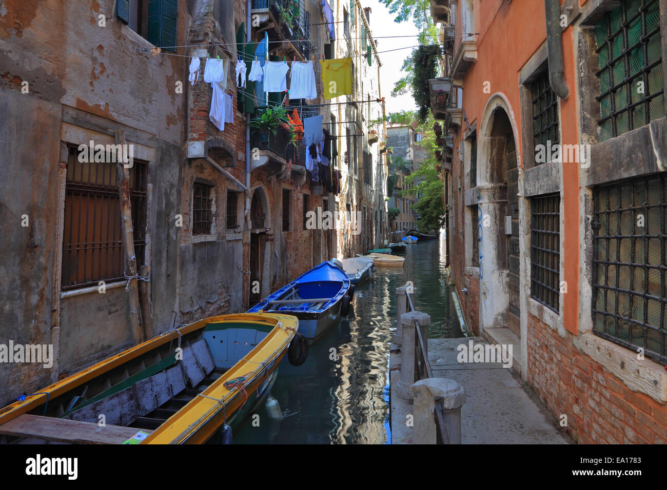 The street channel Stock Photo - Alamy