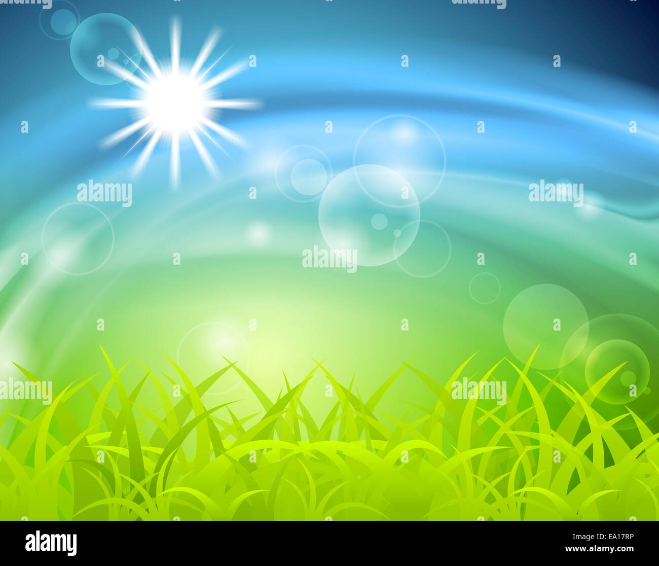 Abstract shiny spring design Stock Photo - Alamy