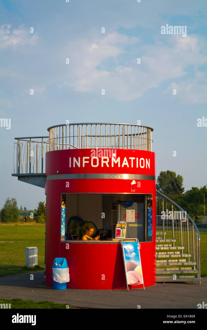 Information booth hi-res stock photography and images - Alamy