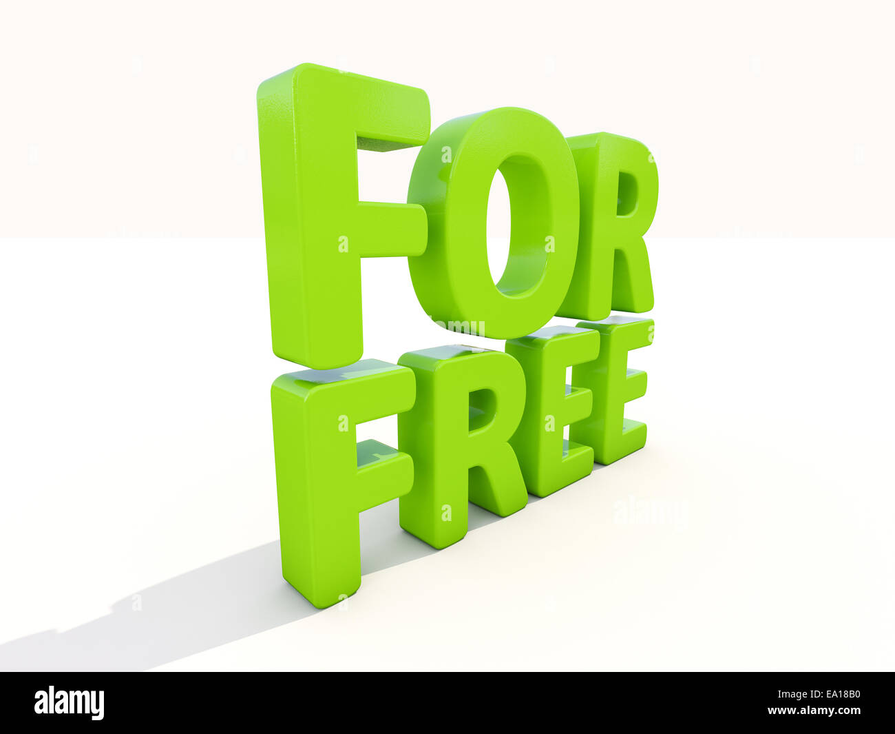 3d words for free Stock Photo - Alamy