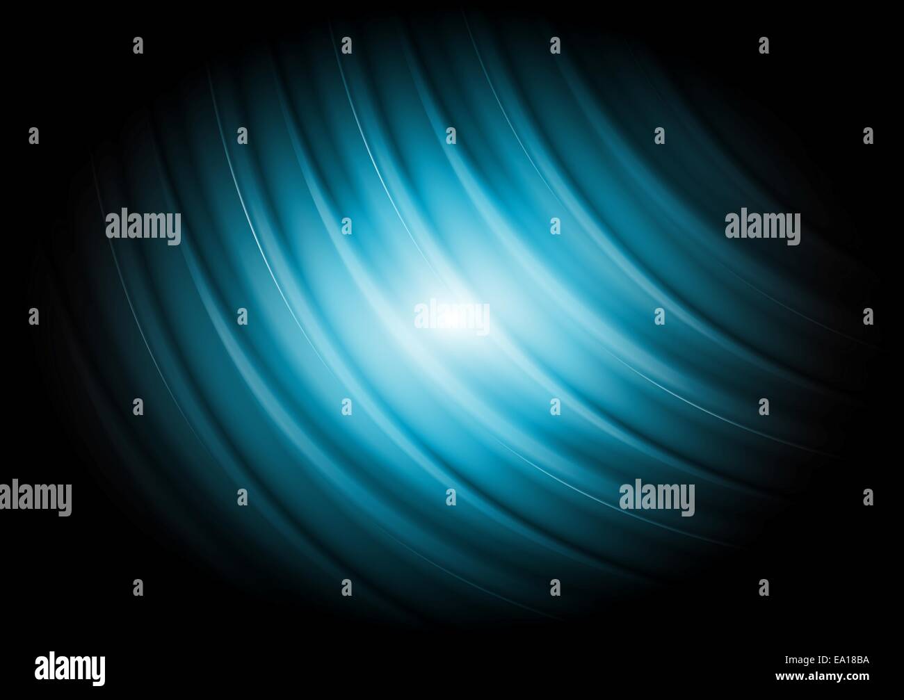 Dark blue waves background Stock Photo - Alamy