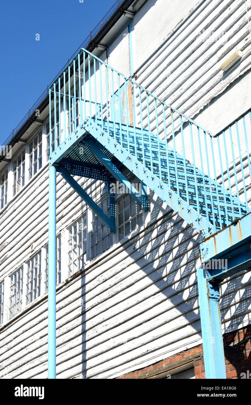 Fire escape ladder stair stairs hi-res stock photography and images - Alamy