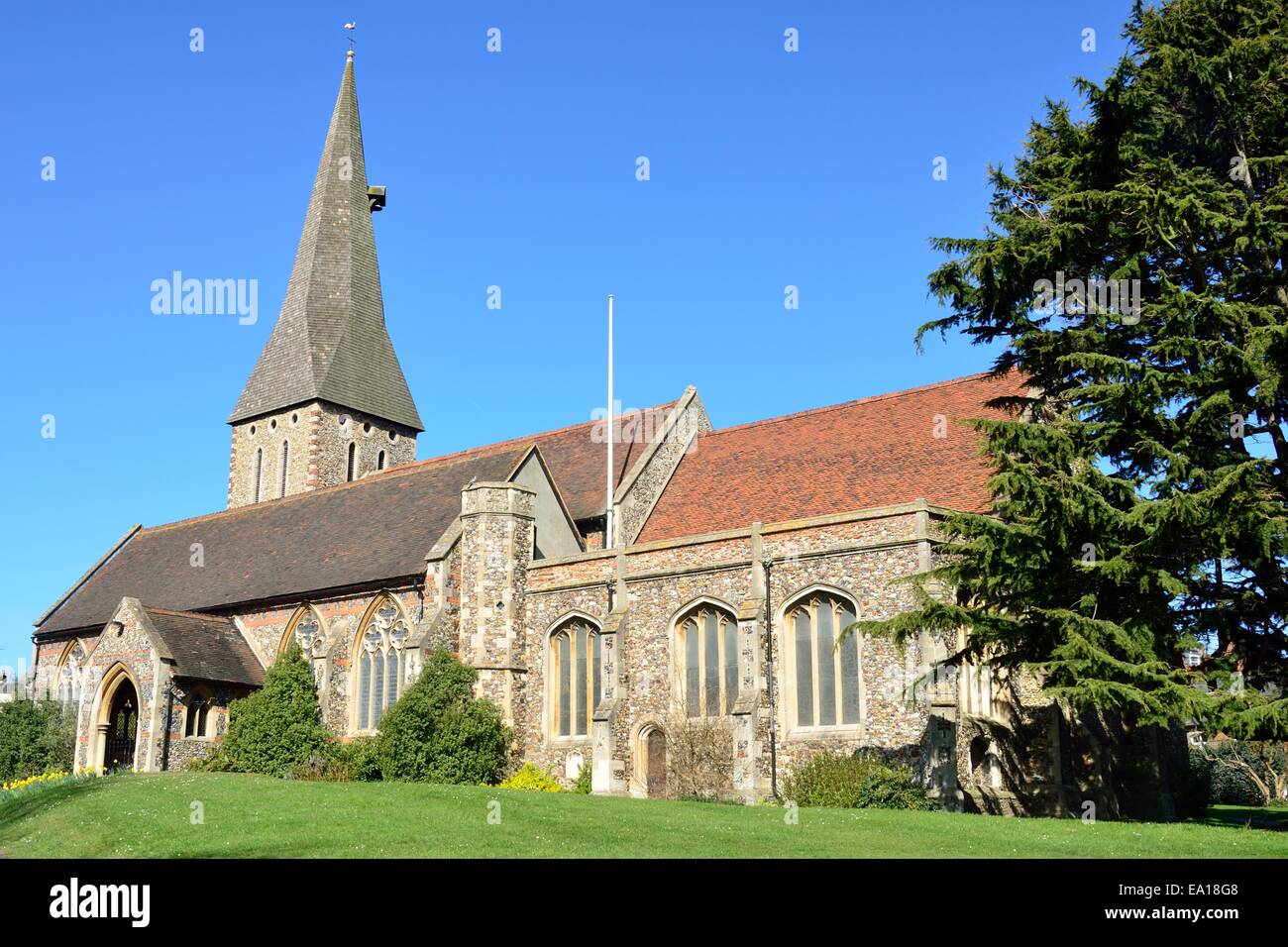 English Parish Church Stock Photo - Alamy