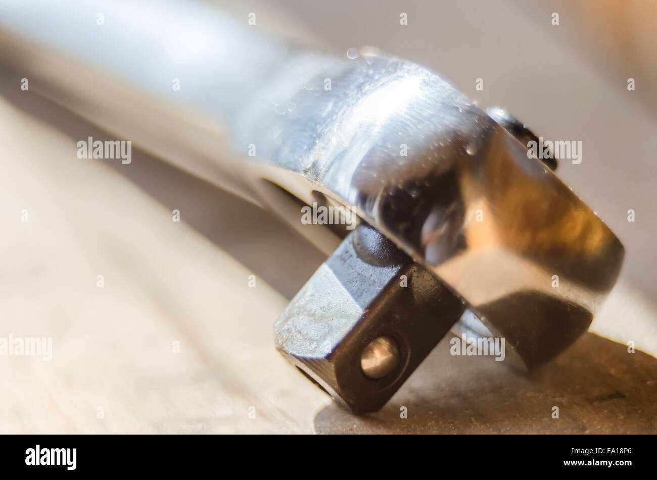 wrench tool closeup Stock Photo - Alamy