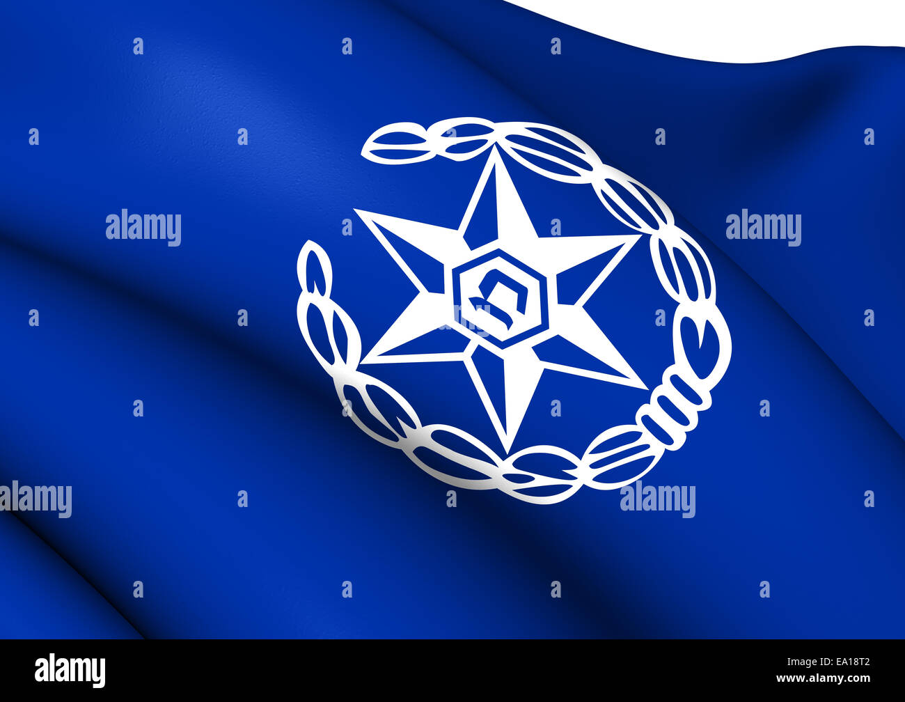 Flag of Israel Police Stock Photo - Alamy