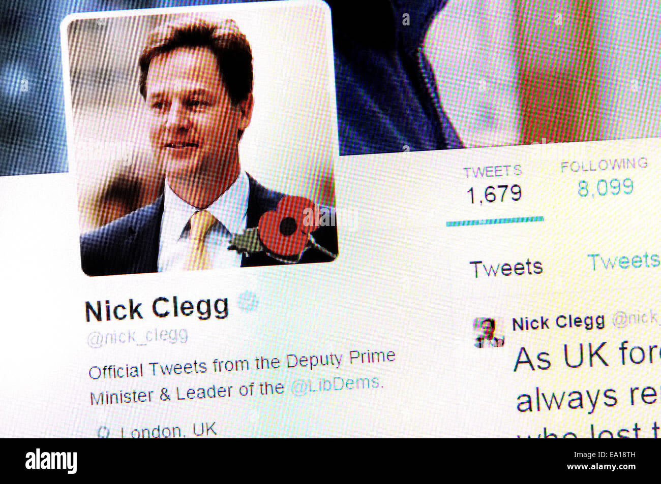 Nick page hi-res stock photography and images - Alamy