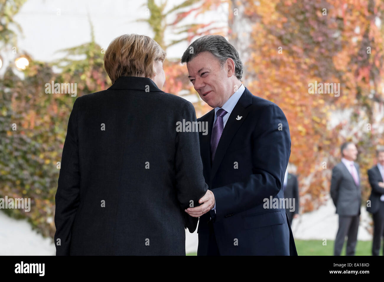 Berlin, Germany. 5th November, 2014. Angela Merkel, German chancellor ...