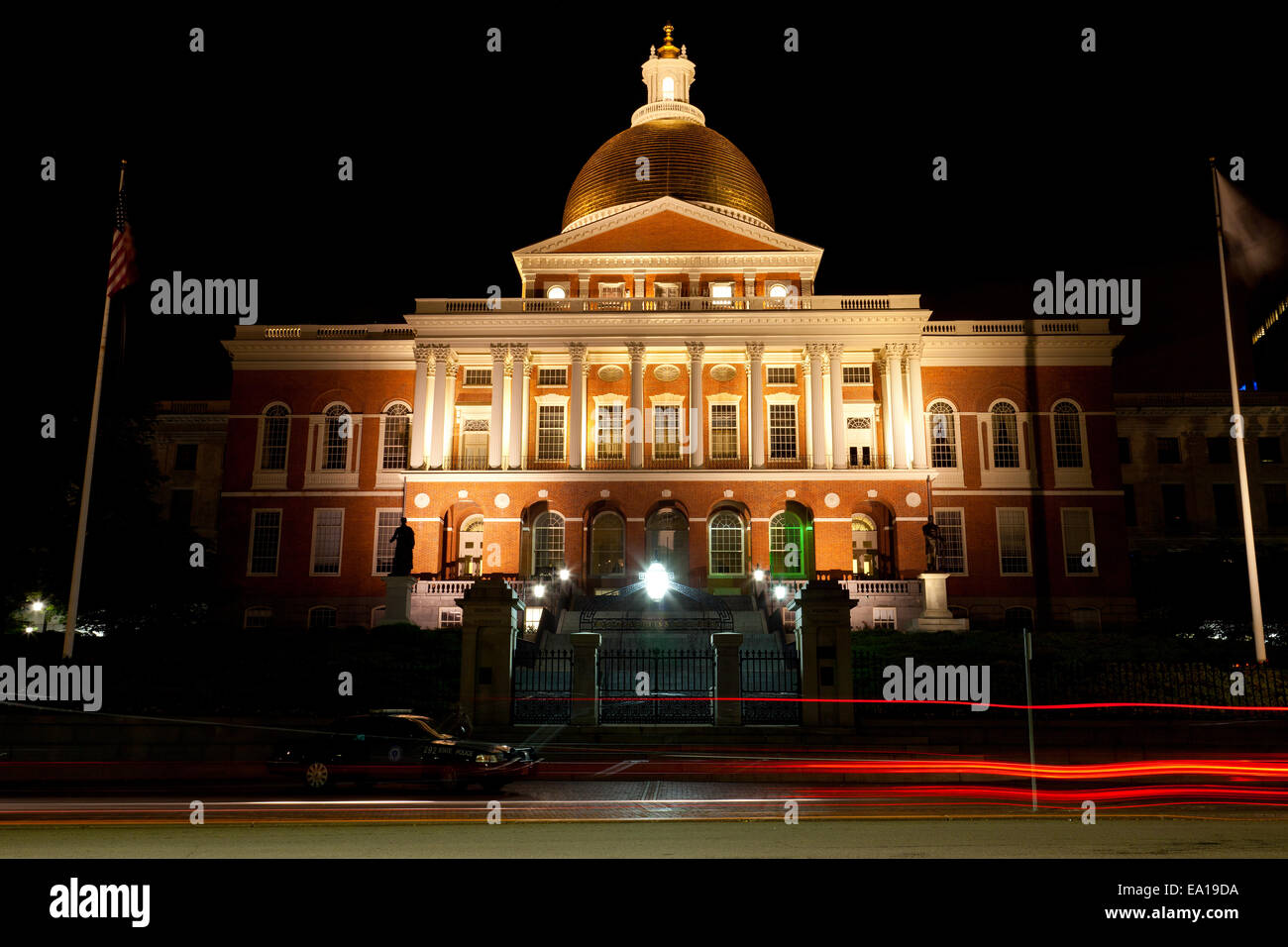 Boston State House Stock Photo - Alamy