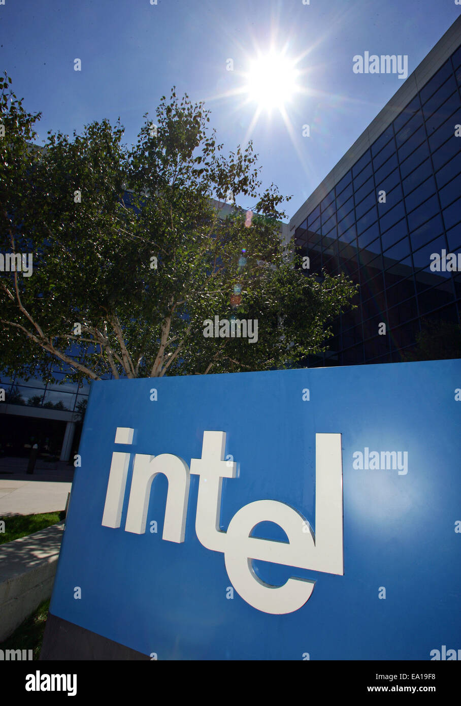 Logo of intel corporation hi-res stock photography and images - Alamy