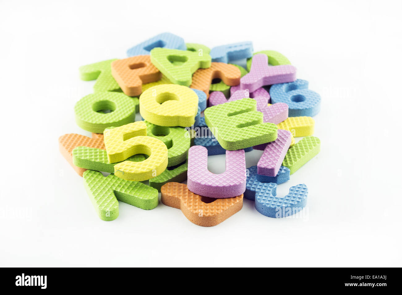 colorful alphabet letters Stock Photo - Alamy