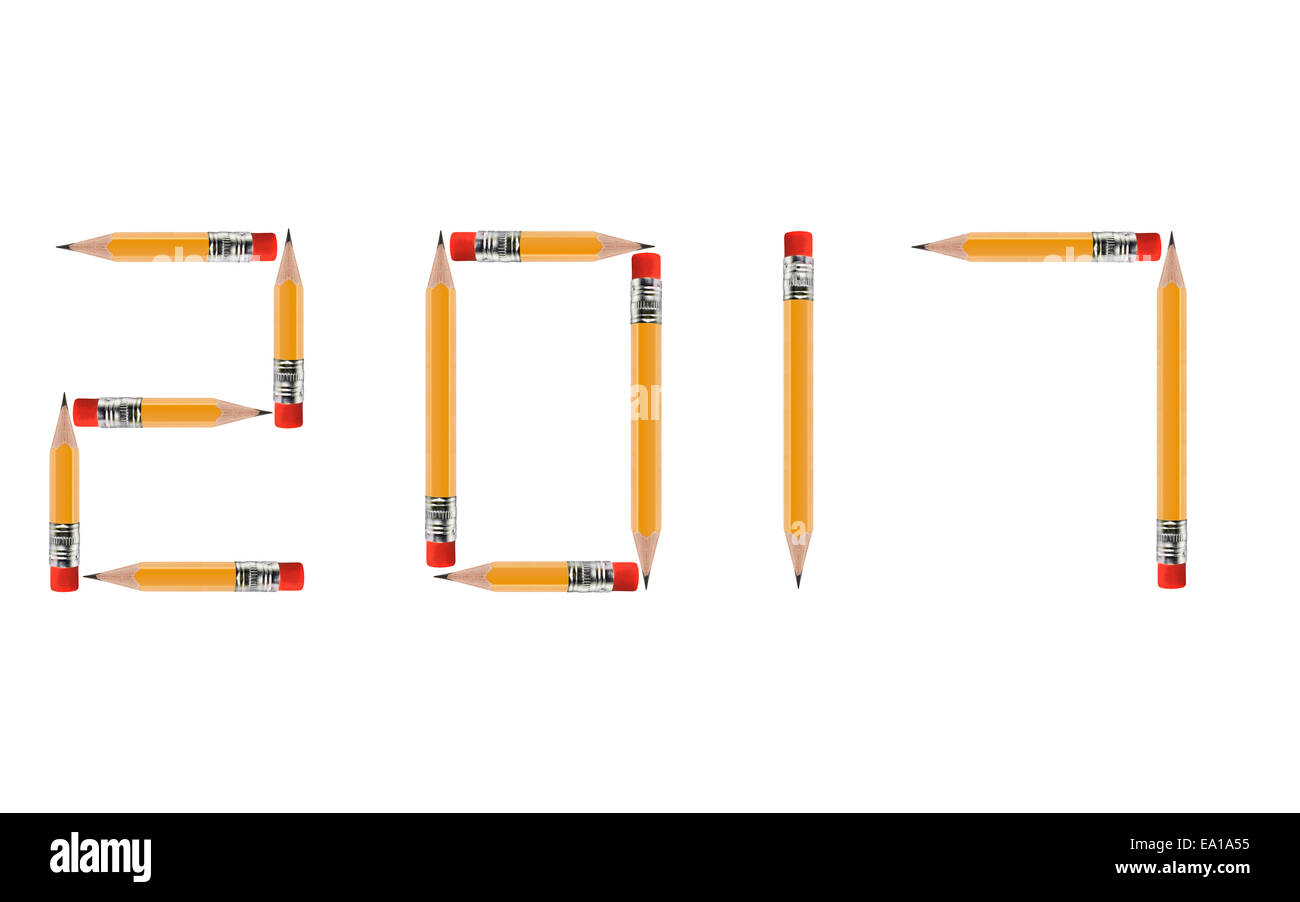 New year 2017 style Cut Out Stock Images & Pictures - Alamy