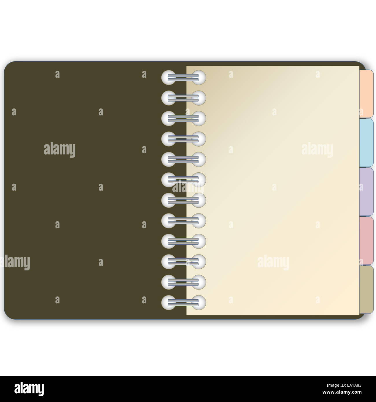 Diary first page Stock Photo - Alamy