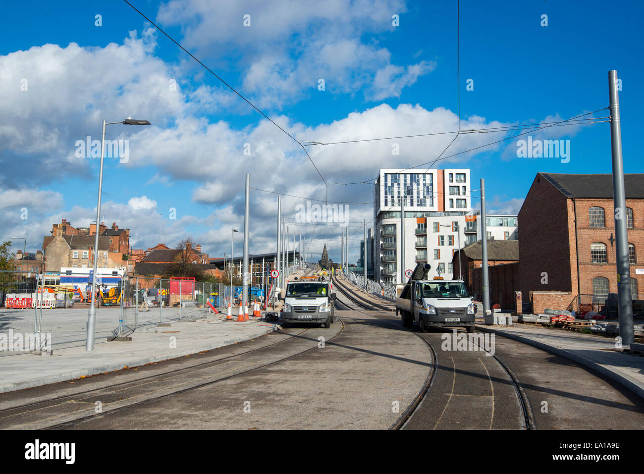 The new Meadows Gateway on the South Side of Nottingham City, England ...