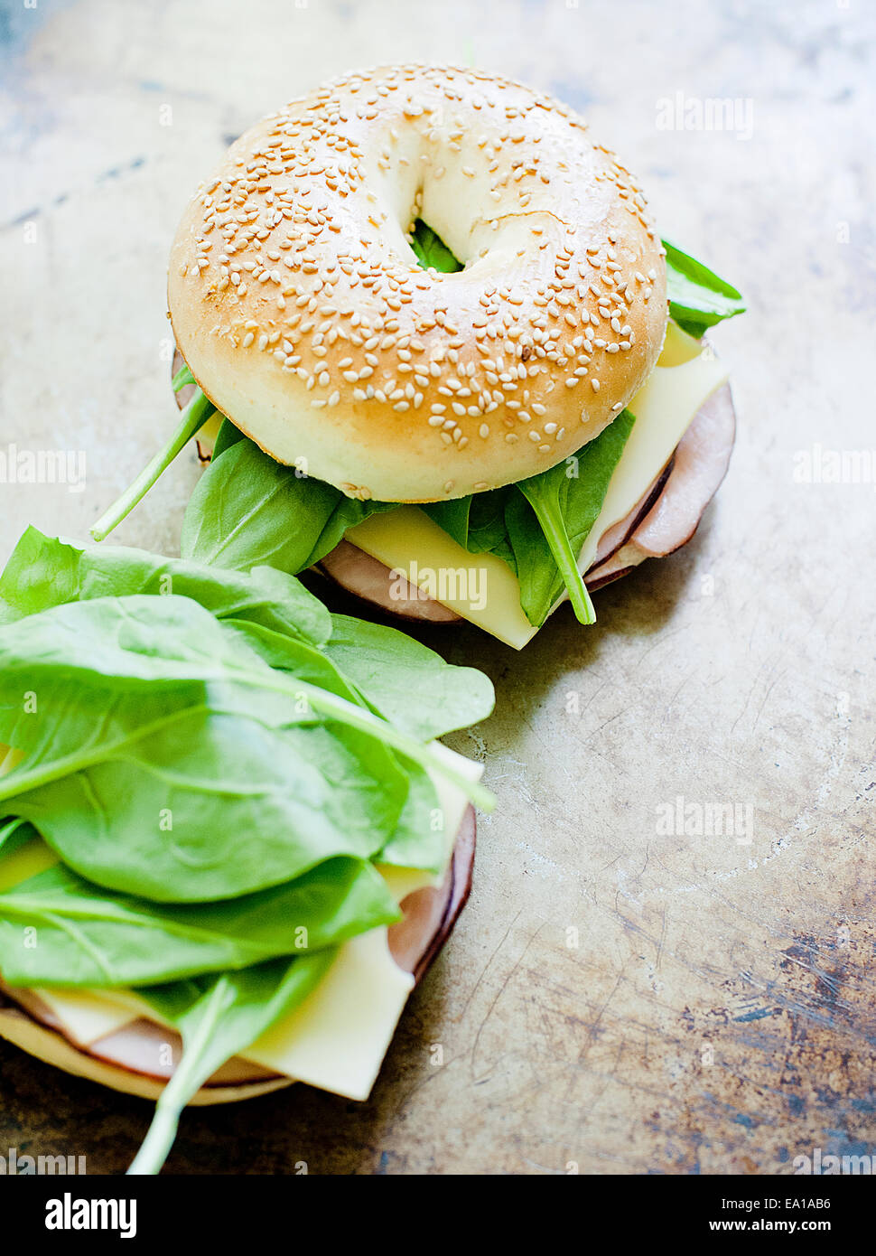 Bagel and fruit hi-res stock photography and images - Alamy