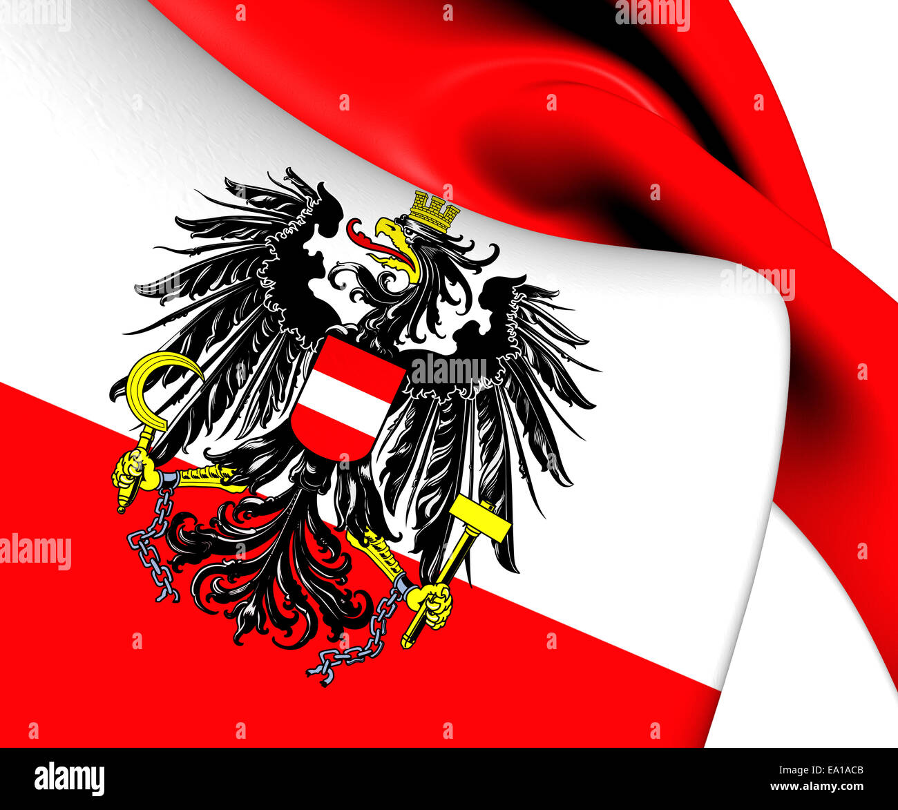 Flag of Austria Stock Photo - Alamy