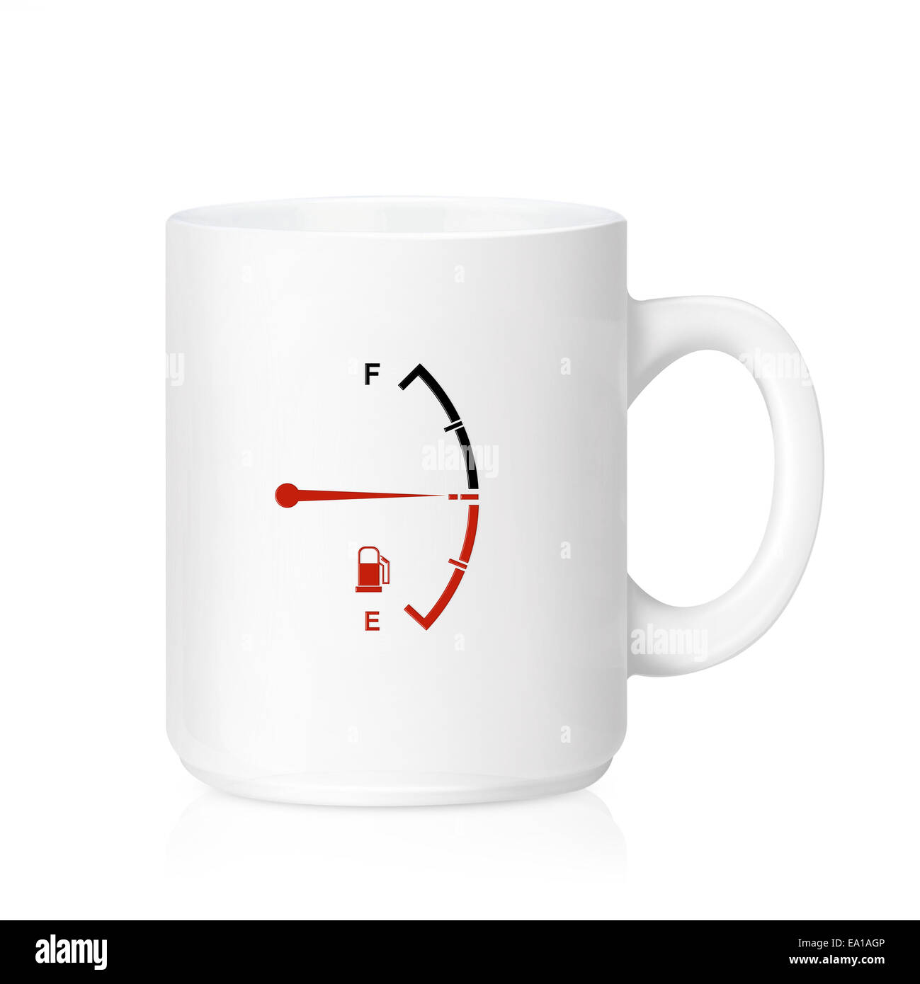 White ceramic mug Stock Photo - Alamy