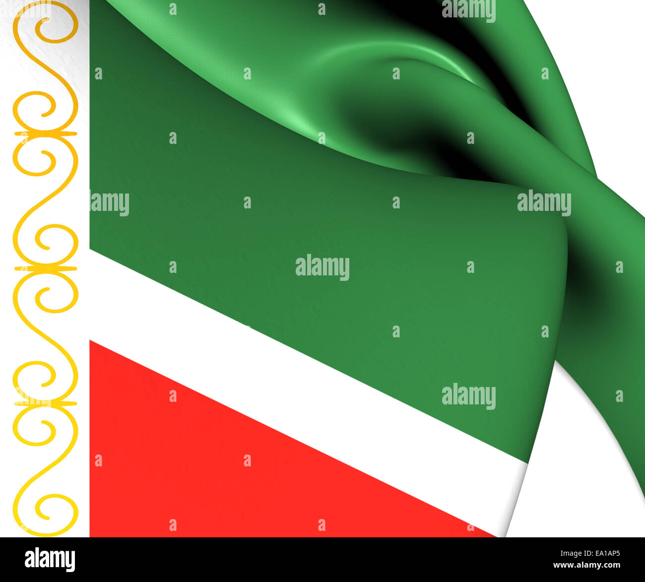 Chechen flag hi-res stock photography and images - Alamy