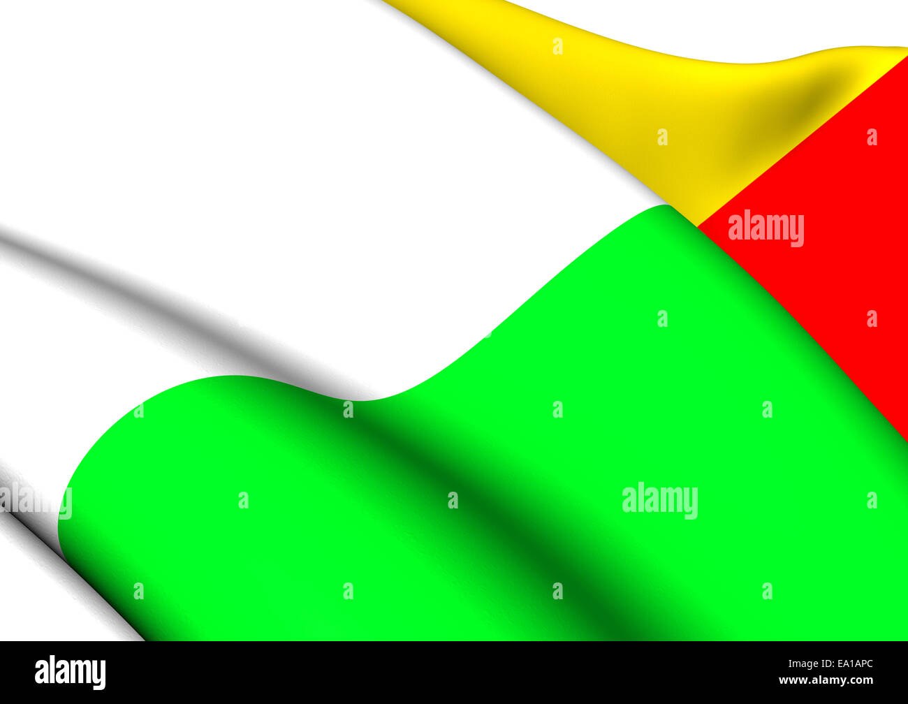 Flag of Plzen Stock Photo - Alamy