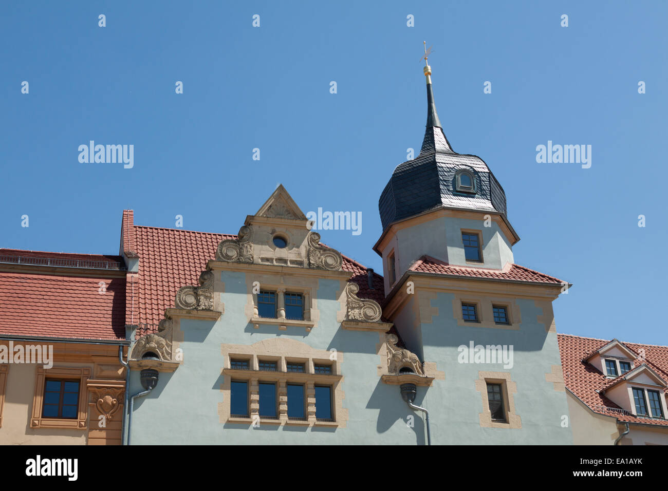 Tower and gable Stock Photo - Alamy