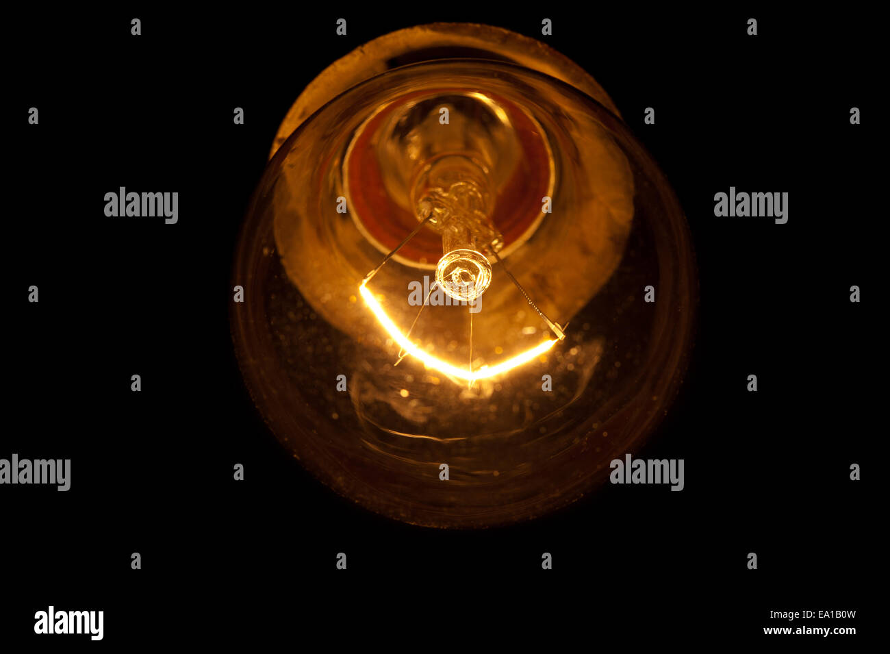 Light bulb burning hi-res stock photography and images - Alamy