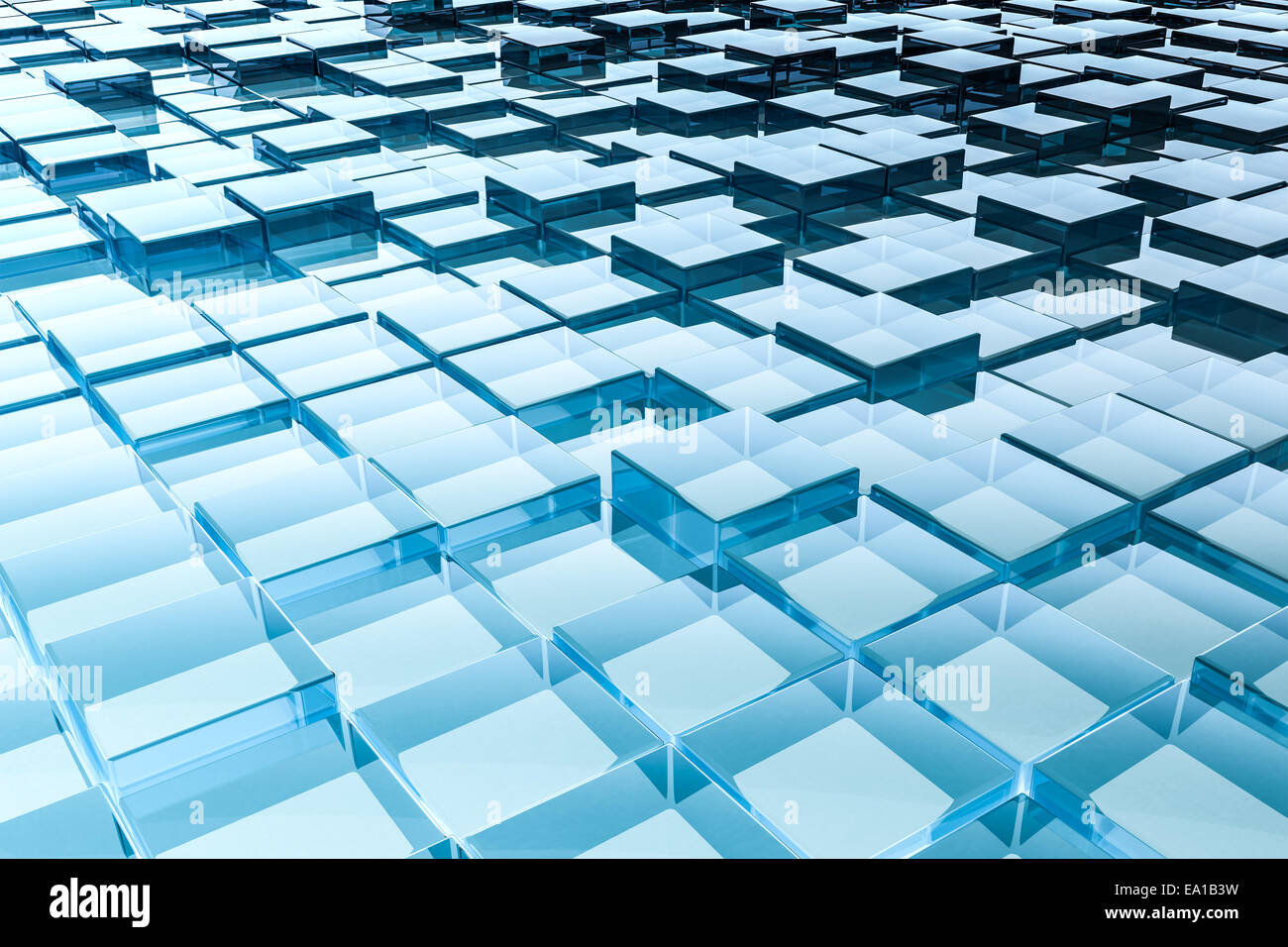 abstract glass cubes background Stock Photo - Alamy