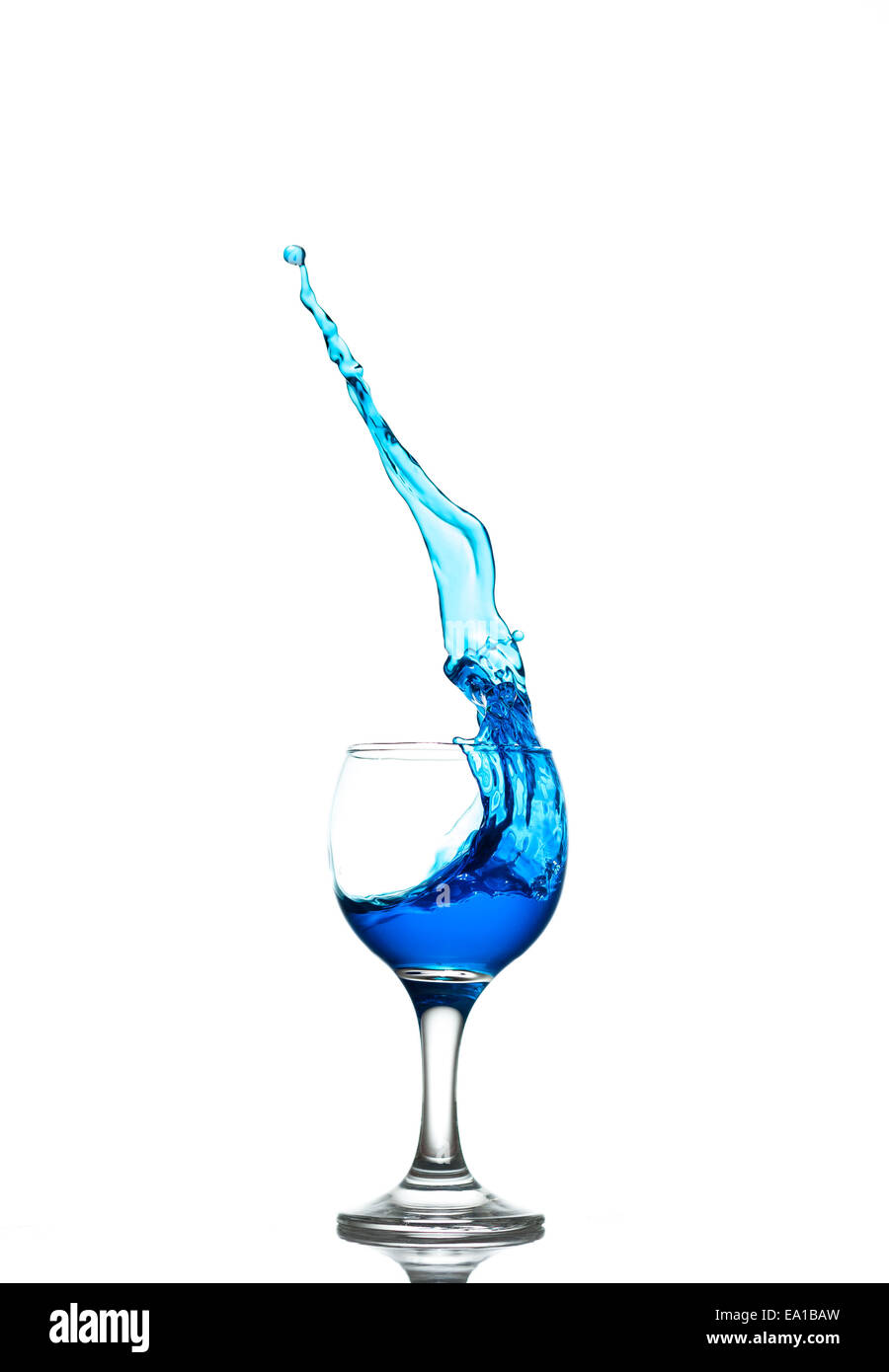 Blue splash hi-res stock photography and images - Alamy