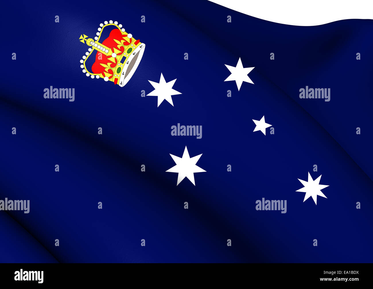State Badge of Victoria Stock Photo - Alamy