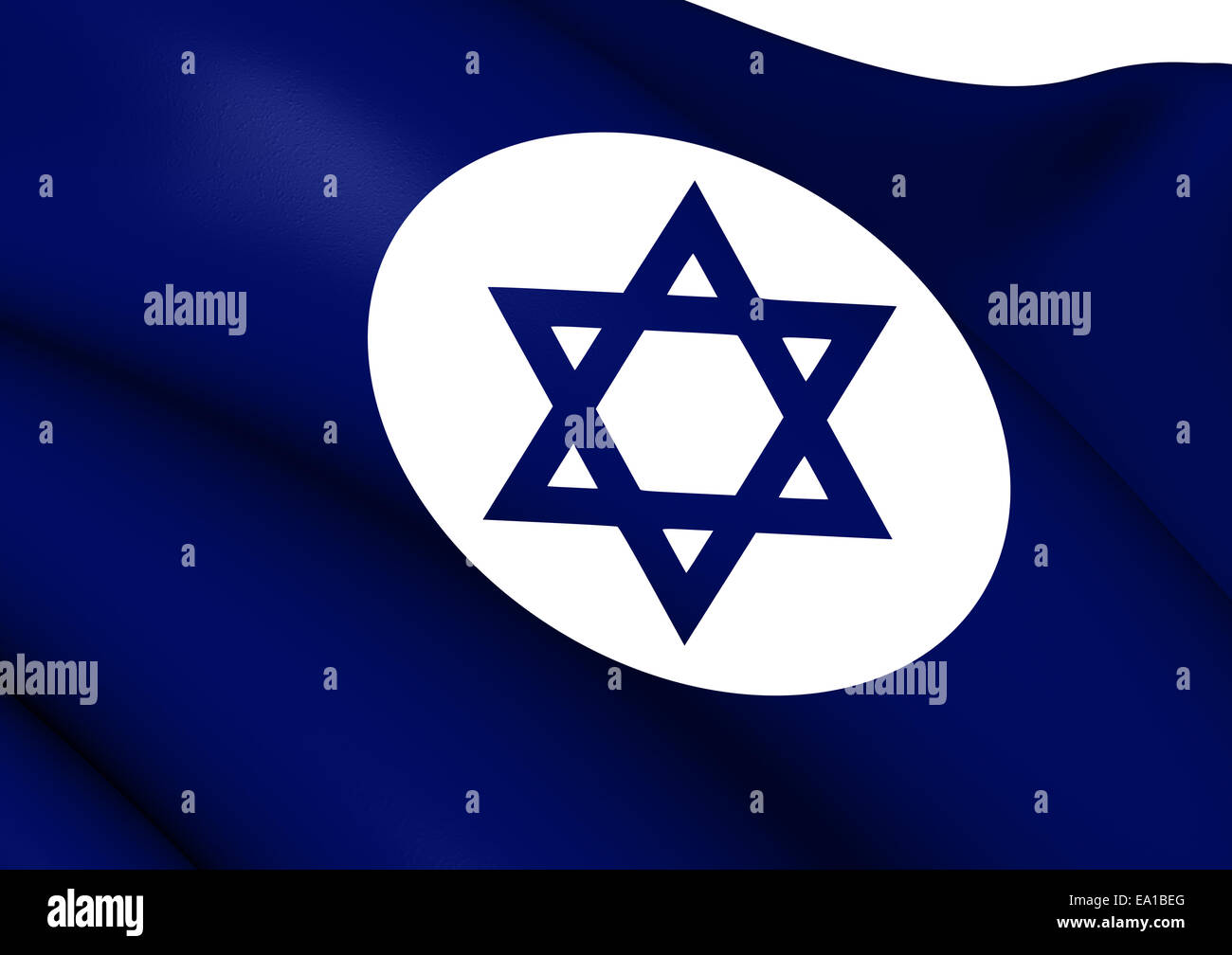 Civil ensign of israel hi-res stock photography and images - Alamy