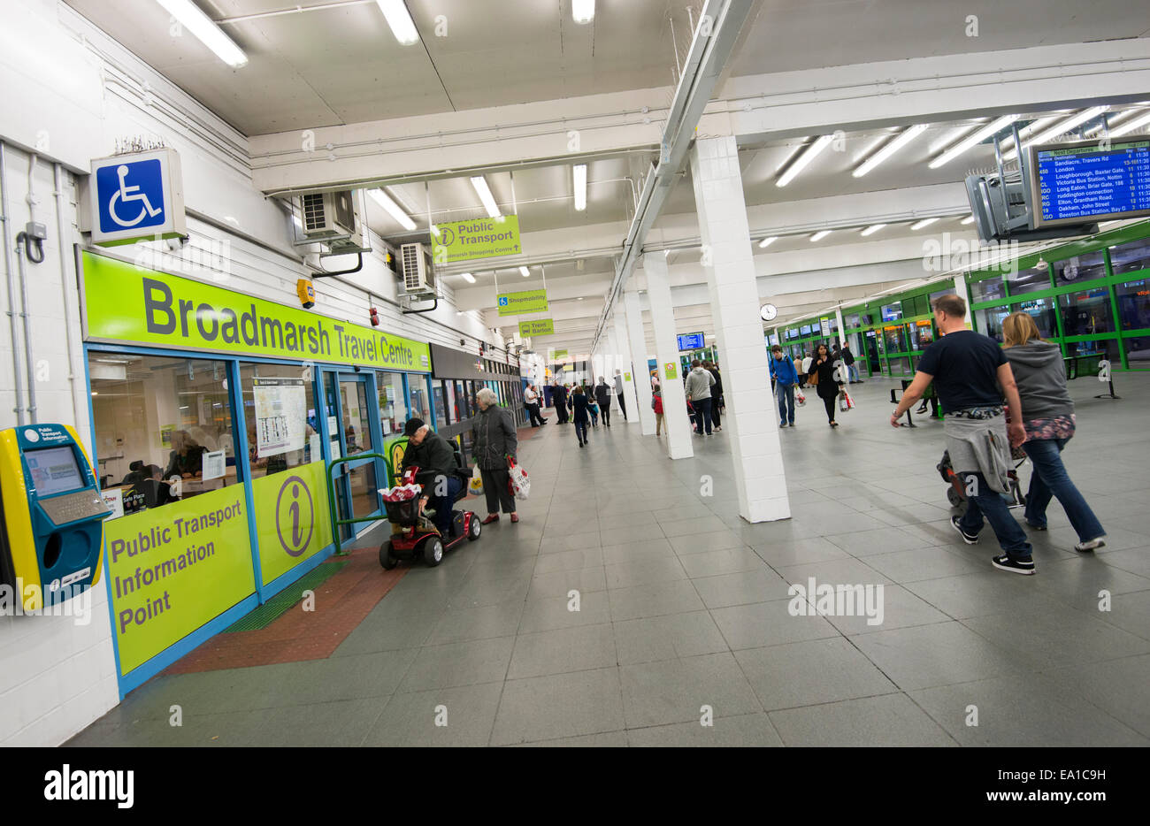 Broadmarsh Bus Station Nottingham High Resolution Stock Photography and ...