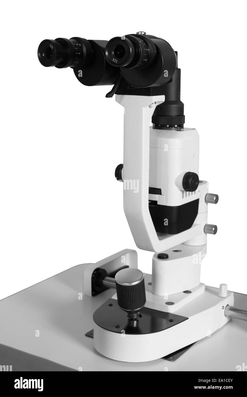 Modern and powerful microscope Stock Photo - Alamy