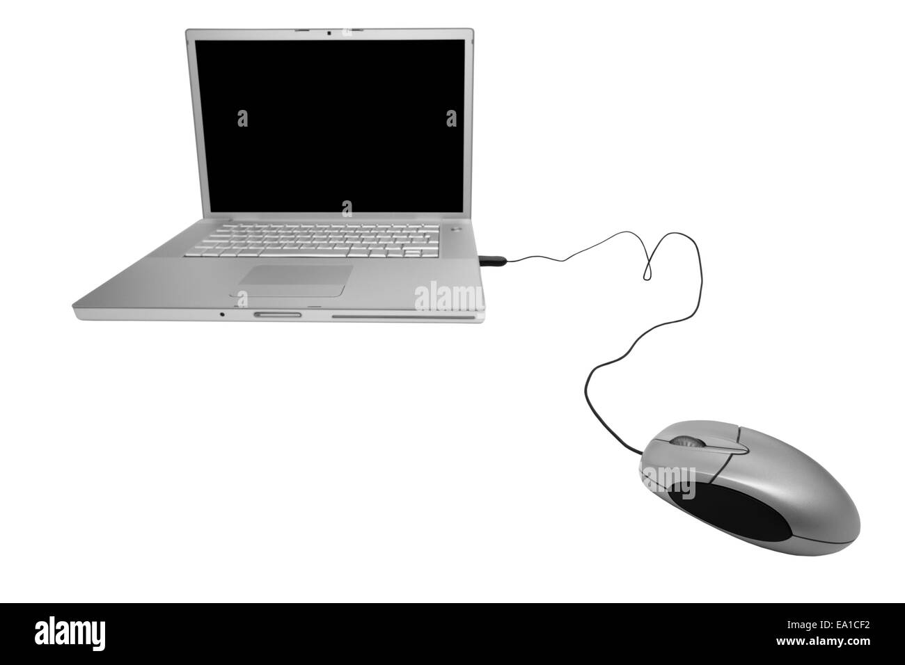 Modern and stylish laptop Stock Photo - Alamy