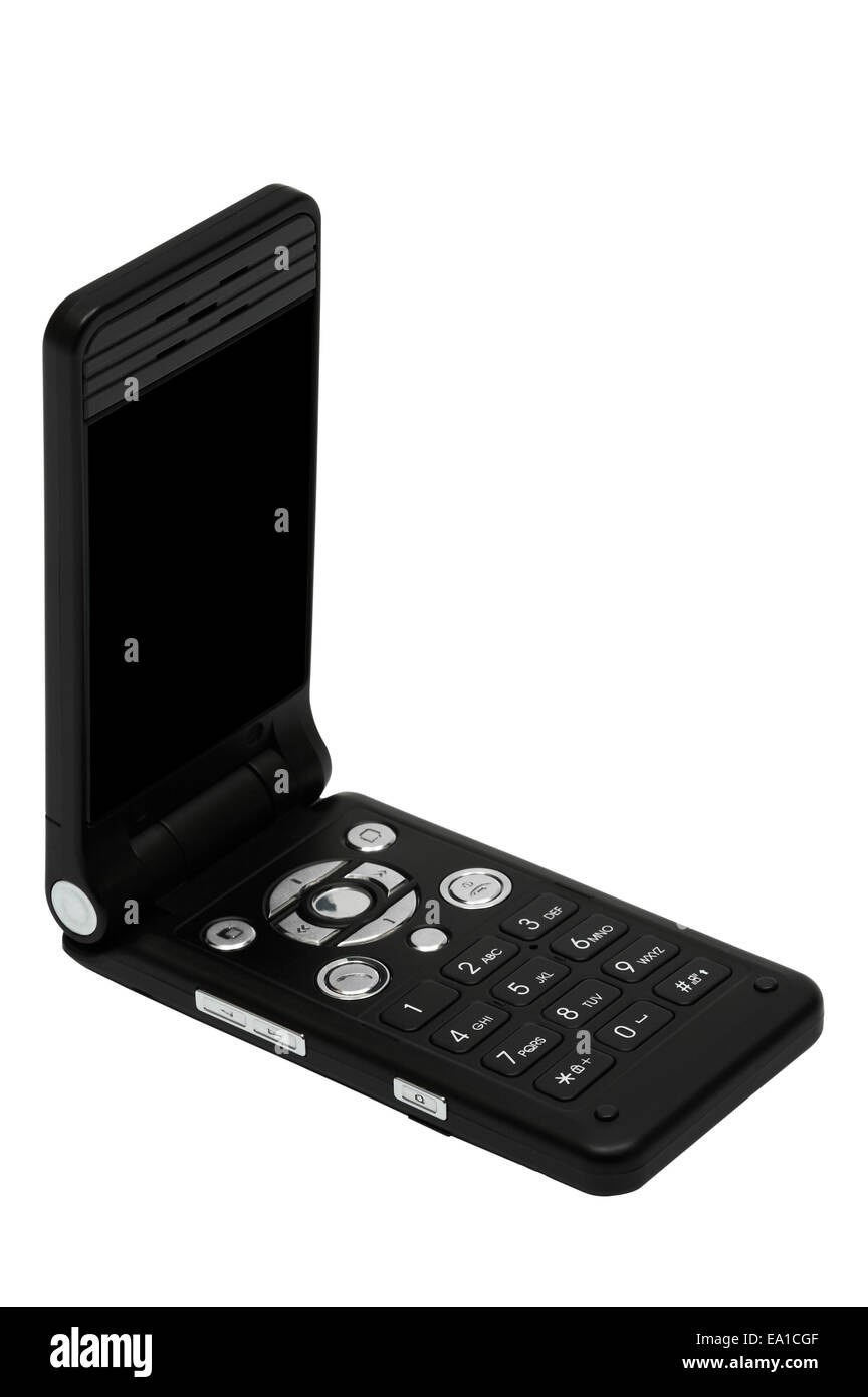 Flip phone Cut Out Stock Images & Pictures - Alamy