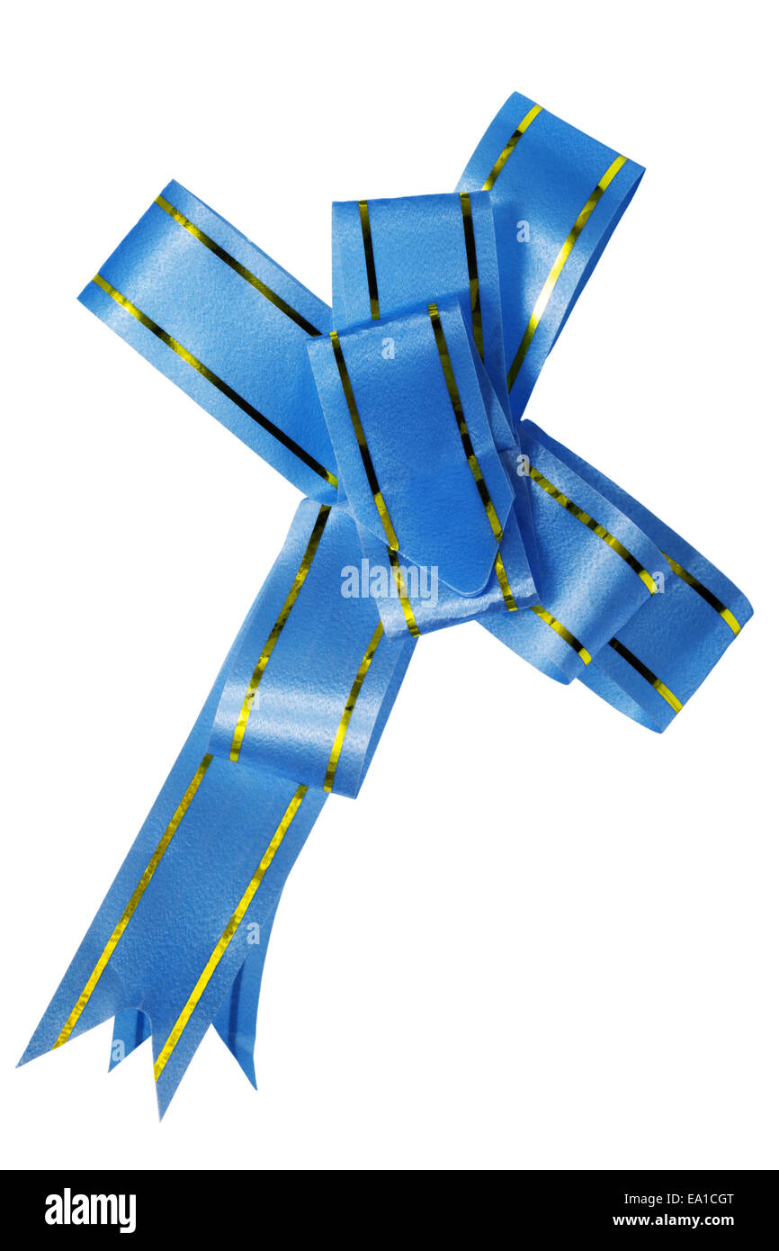 Dark blue bow Stock Photo - Alamy