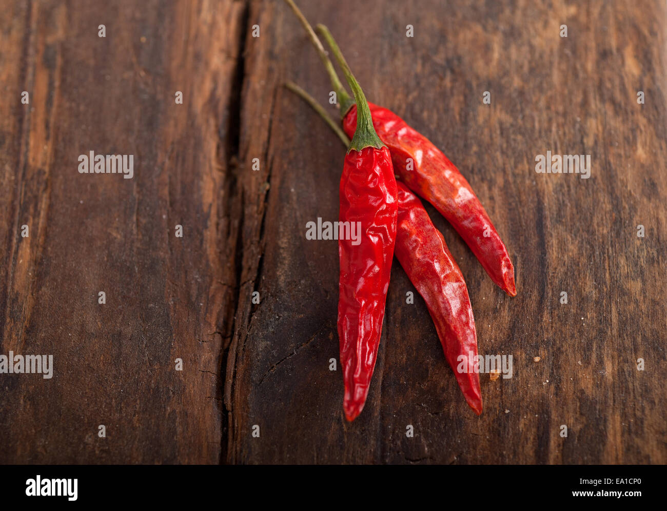 dry red chili peppers Stock Photo - Alamy