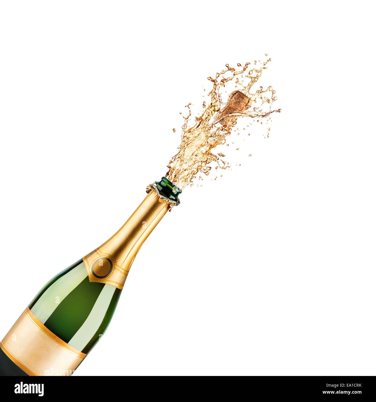 bottle of champagne Stock Photo - Alamy