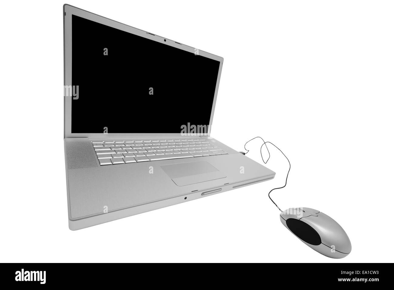 Modern and stylish laptop Stock Photo - Alamy