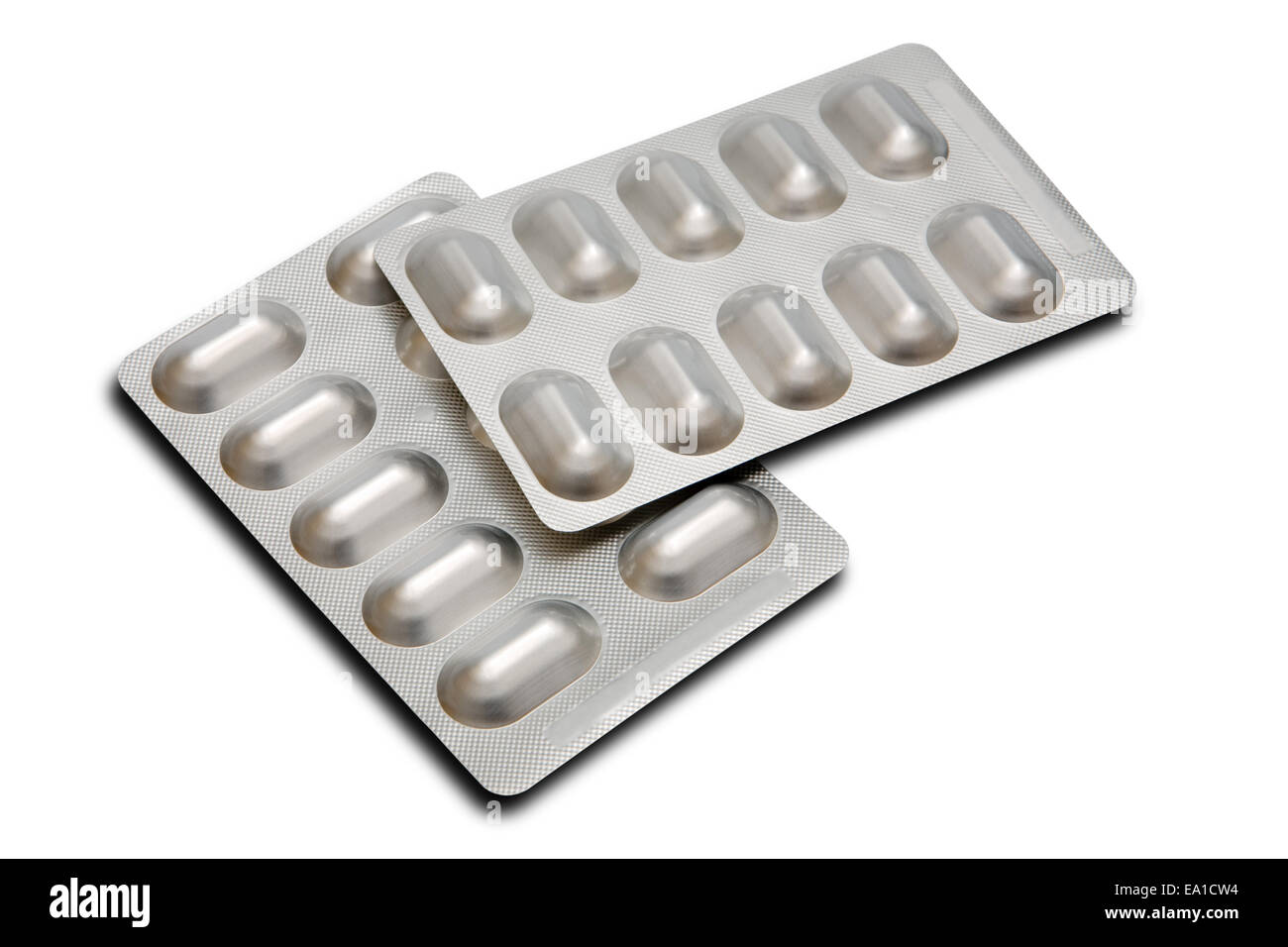 Two packings of modern tablets Stock Photo - Alamy