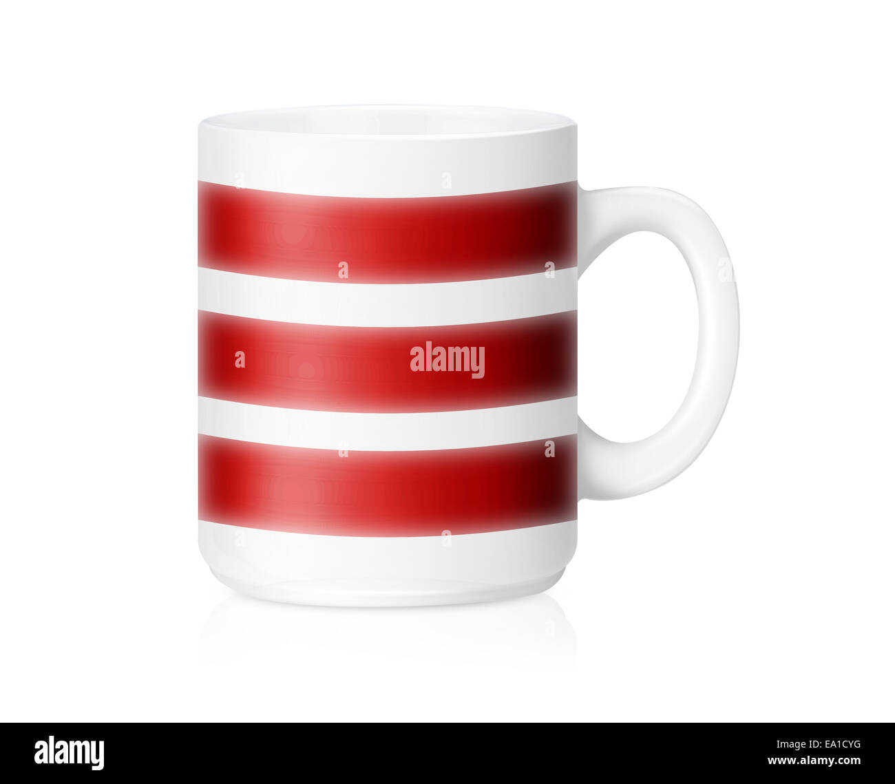 White ceramic mug Stock Photo - Alamy